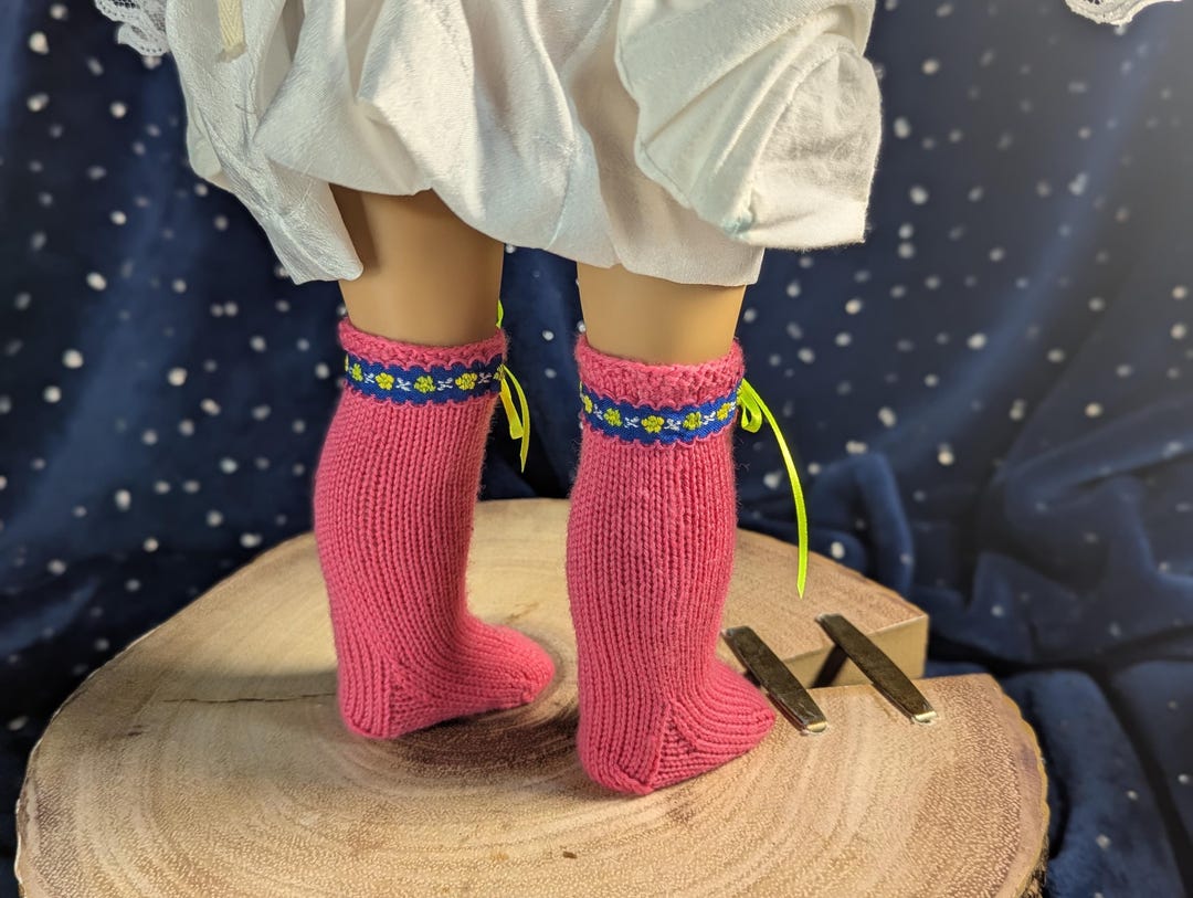 Woven Ribbon Garters for 18 Inch Dolls - Stocking Garters ...
