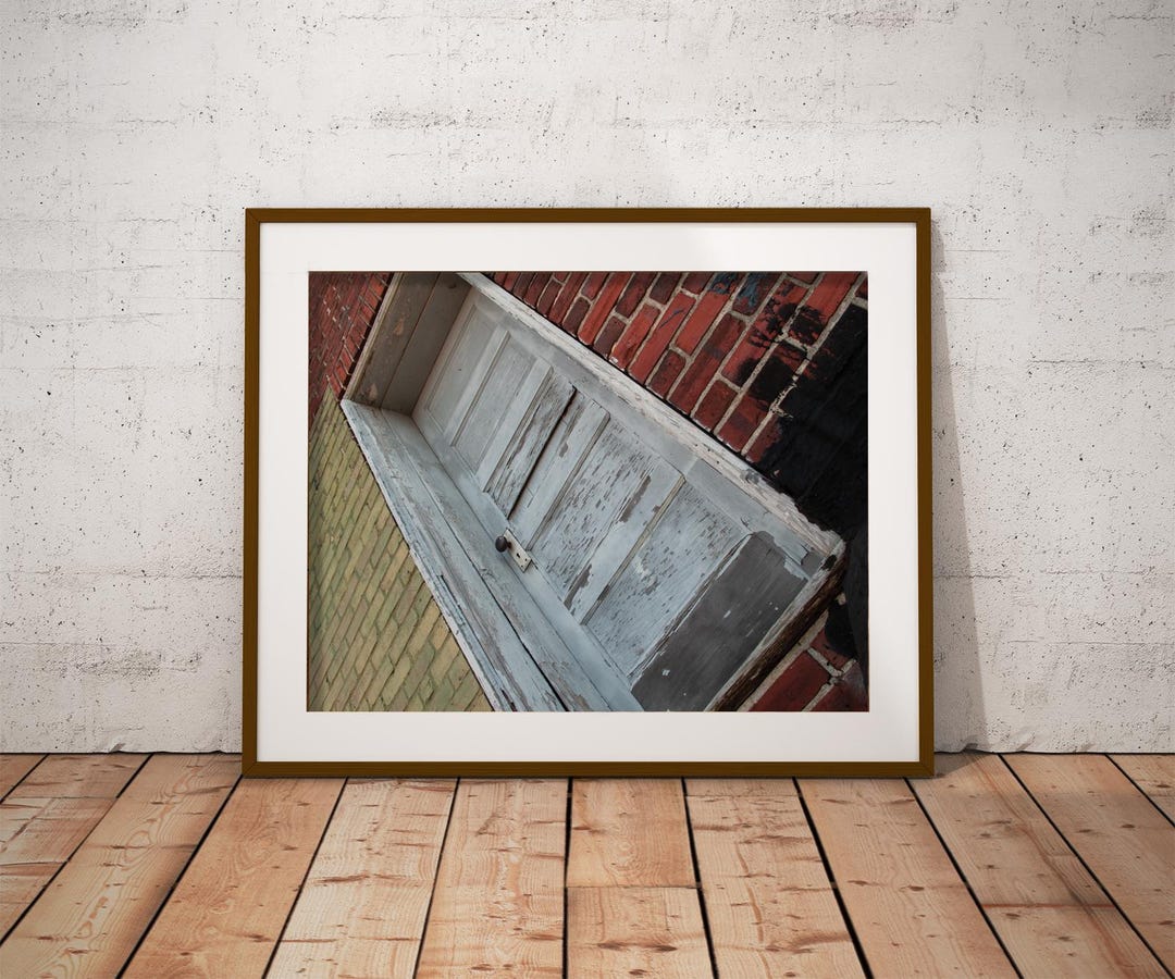 This Dramatic Old Door Photographed at an Unusual Angle for Effect ...
