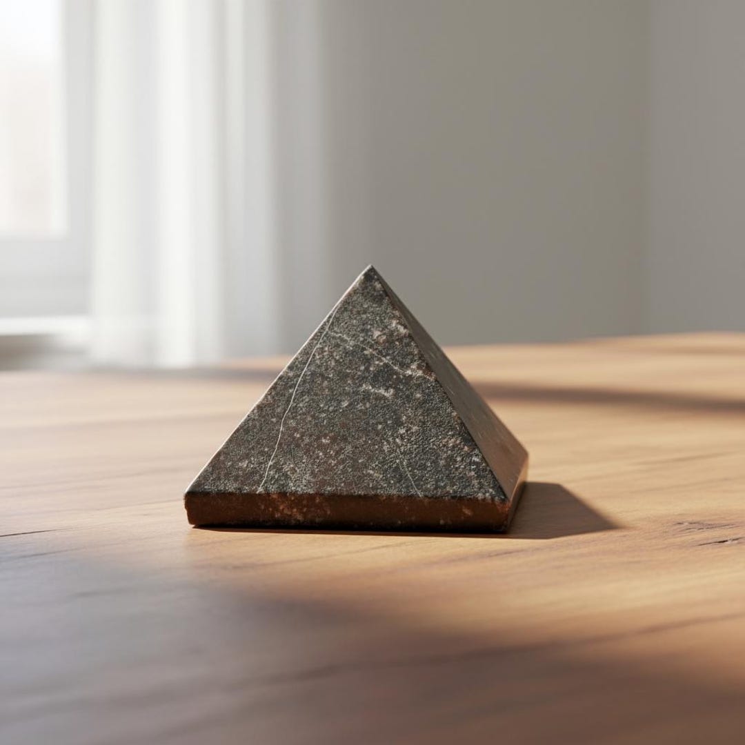 Natural Garnet Pyramid | Root Chakra Grounding Stone - Etsy