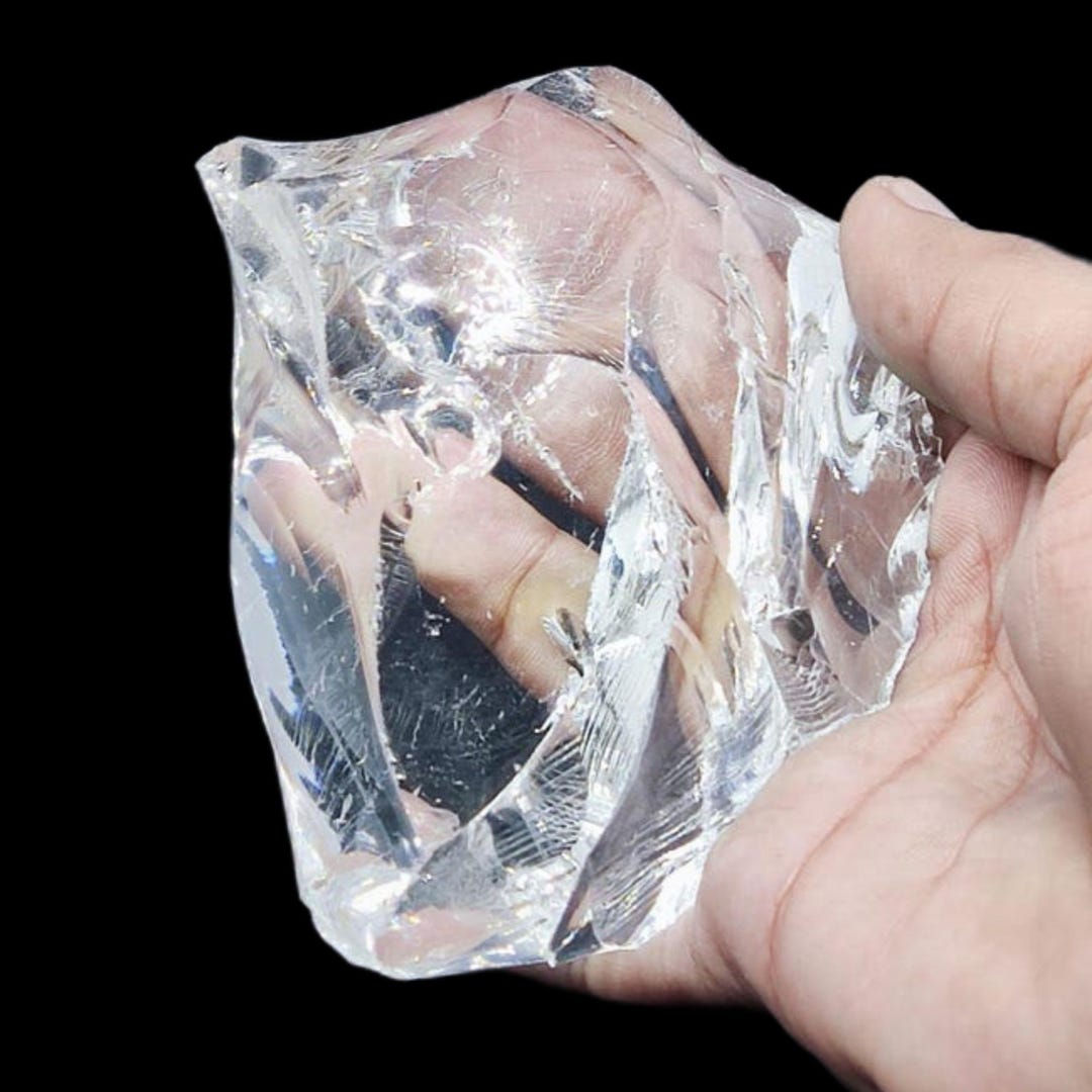 Raw Clear Quartz Crystal | 710ct Ceylon Reiki Gemstone - Etsy