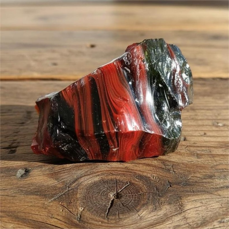 Bloodstone Jasper Slab 250-350 Carats Natural Red Healing Crystal From ...