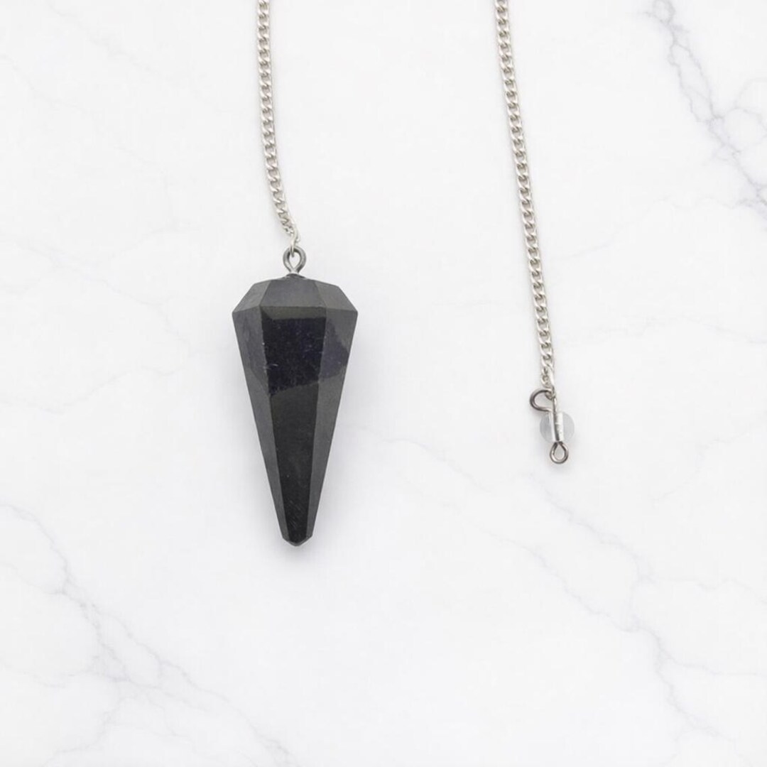 Grey Labradorite Crystal Pendulum, Reiki Dowsing Tool - Etsy