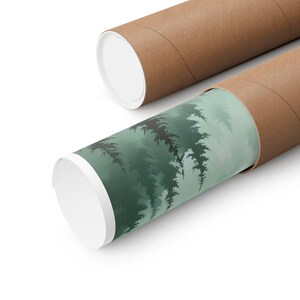 Serene Matte Vertical Posters for Nature Lovers, Wall Art Decor ...