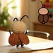 SALE 70 % Handmade Crochet Cockroach Plush – Funny Amigurumi Insect Toy ...