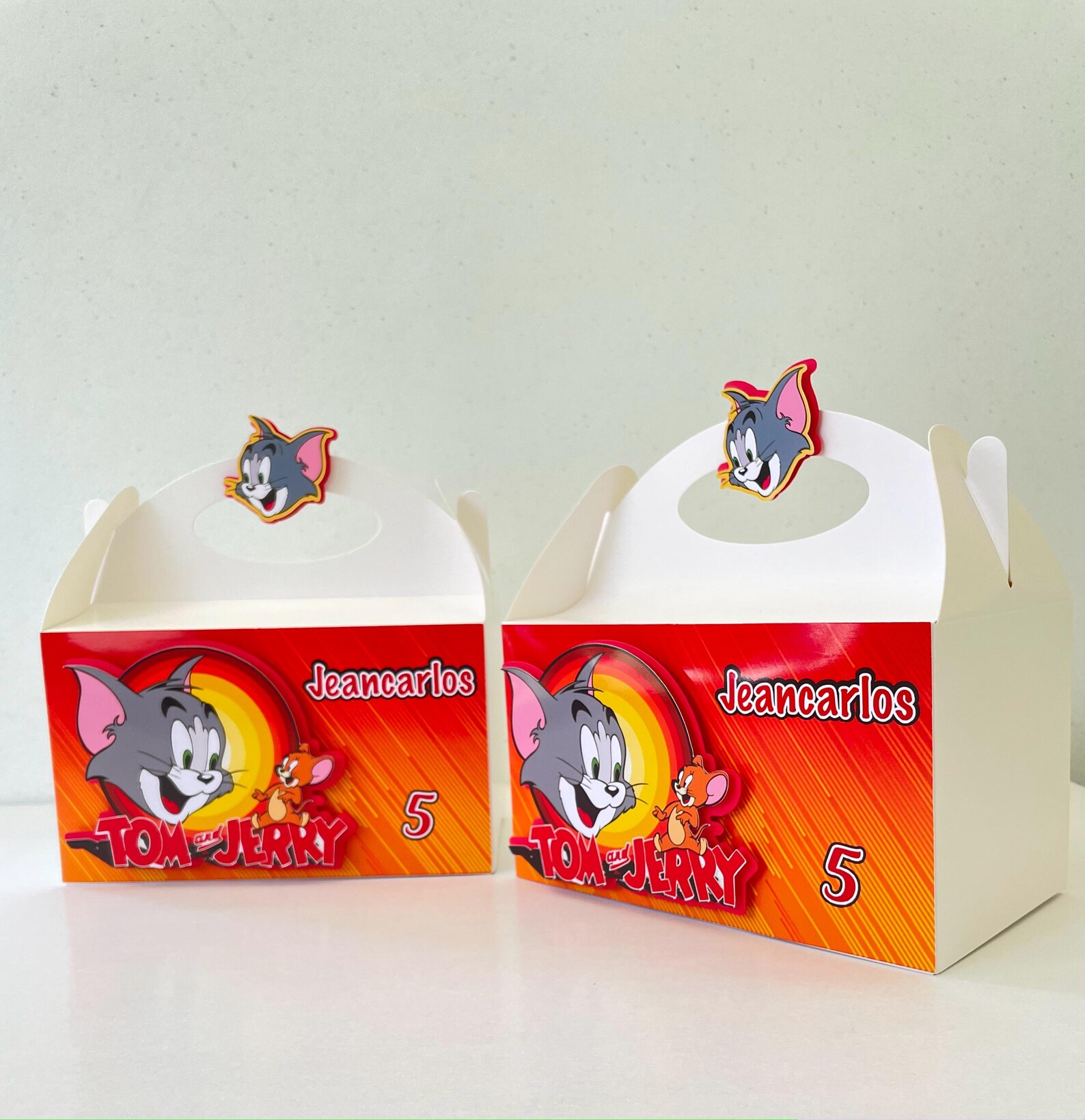 Tom & Jerry Candy Box Personalized for Party. ( 1 Pack of 12 Boxes). - Etsy