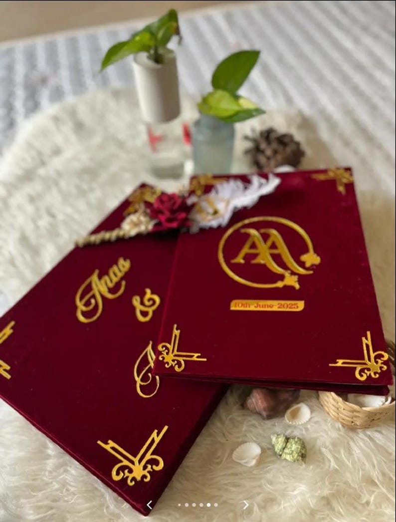 Personalized Nikah Nama, Islamic Marriage Certificate, Muslim Wedding ...