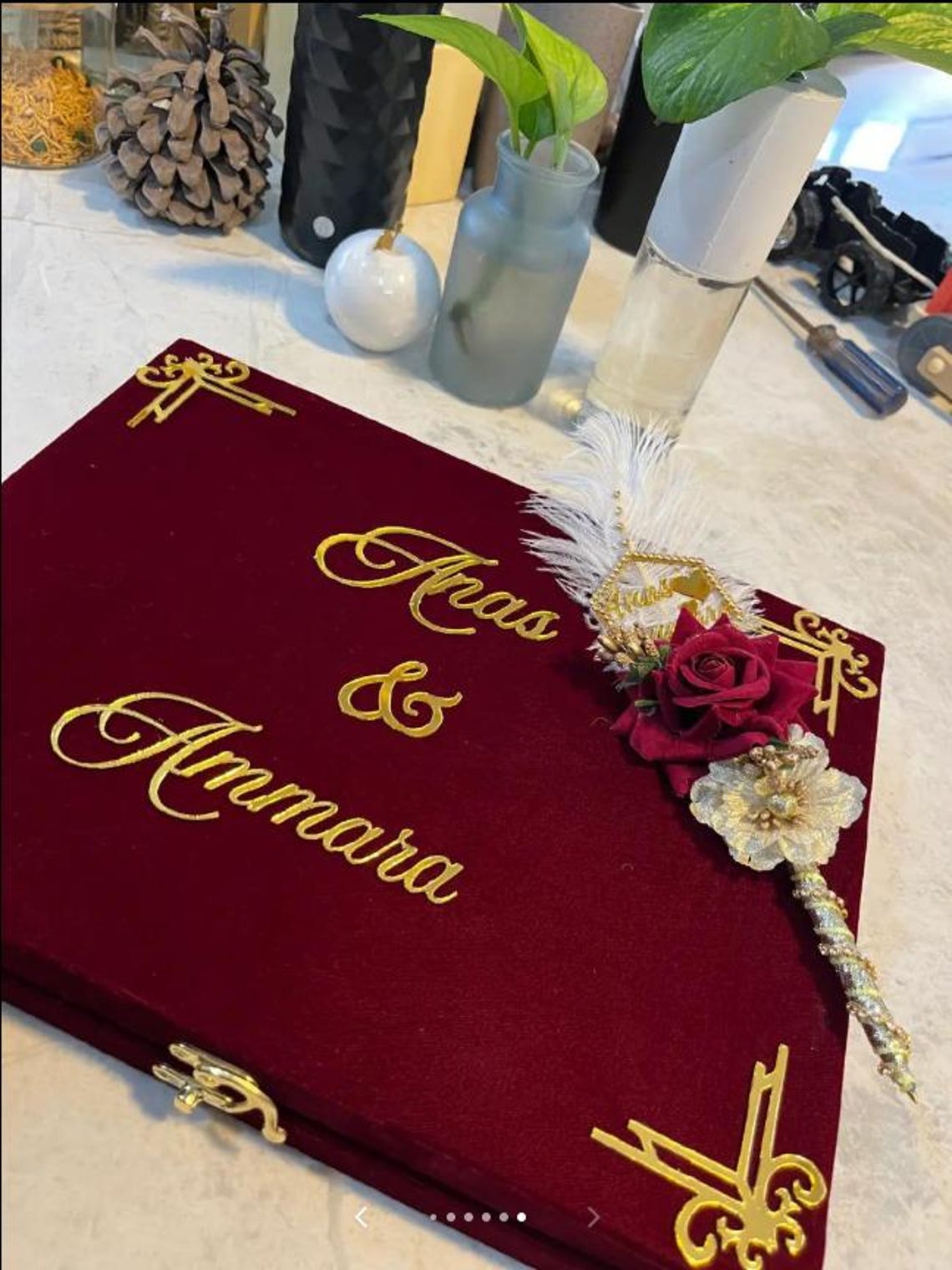 Personalized Nikah Nama, Islamic Marriage Certificate, Muslim Wedding ...