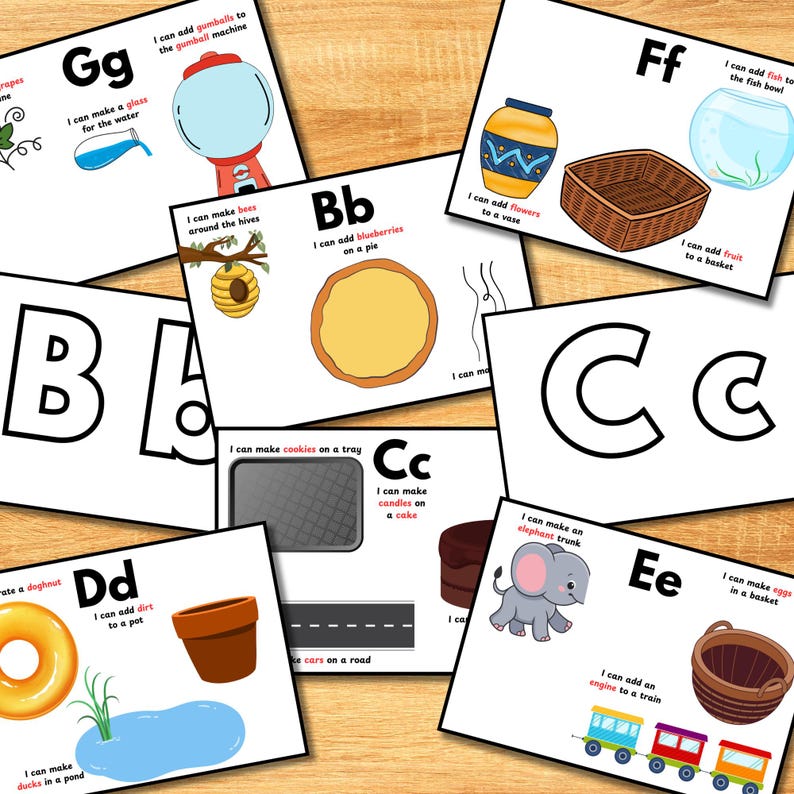 Alphabet Playdough Activity Mats | Letter Activities | Sensory Fine ...