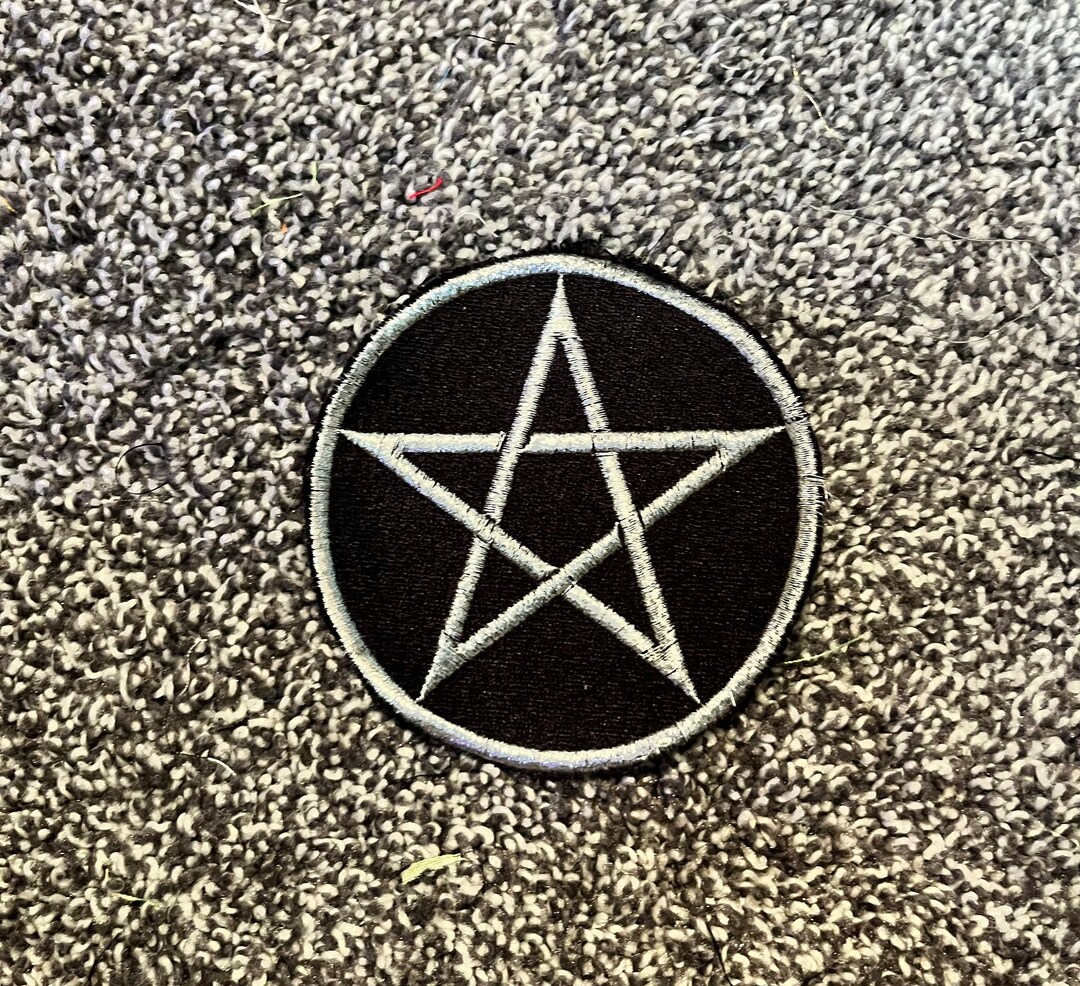 Dark Moon Pentacle Patch - Etsy