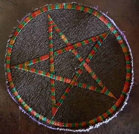 Mabon Pentacle Patch | Etsy
