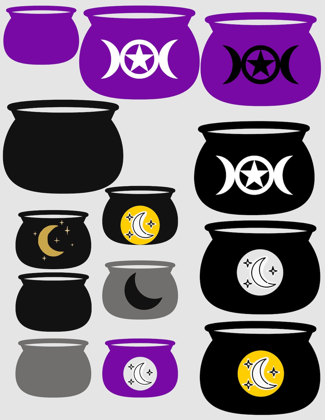 Printable Download Halloween Cutouts - Etsy