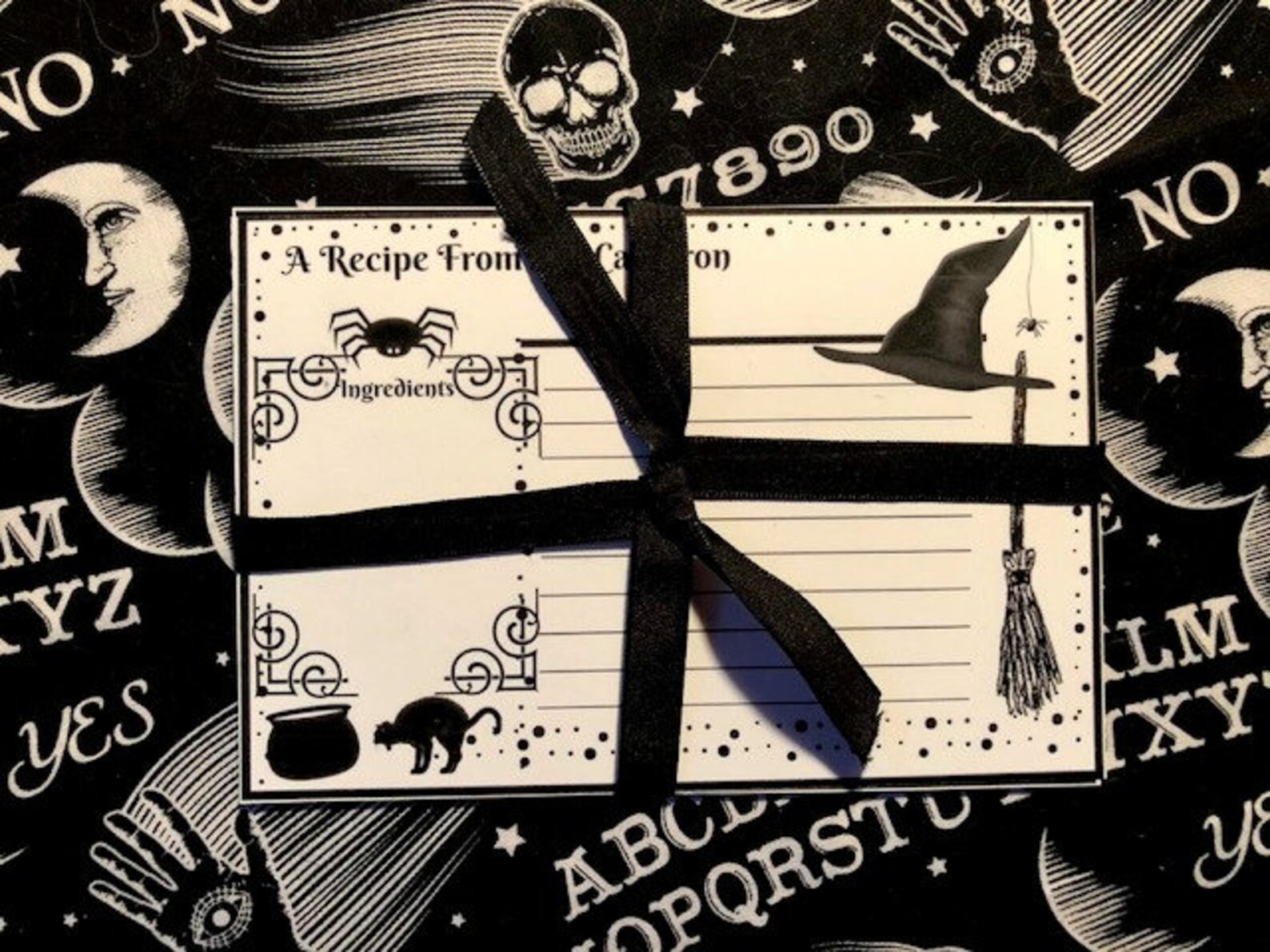 Printable Cauldron Recipe Cards - Etsy