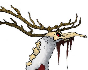 Wendigo Sticker - Etsy