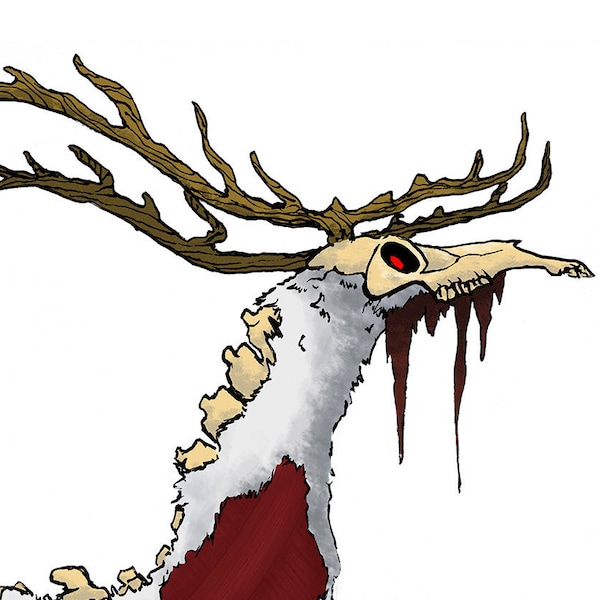 Spirit Wendigo - Etsy