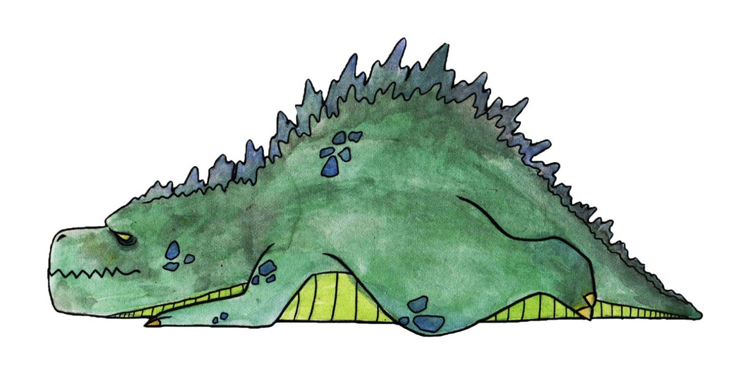 Fatzilla Sticker - Etsy