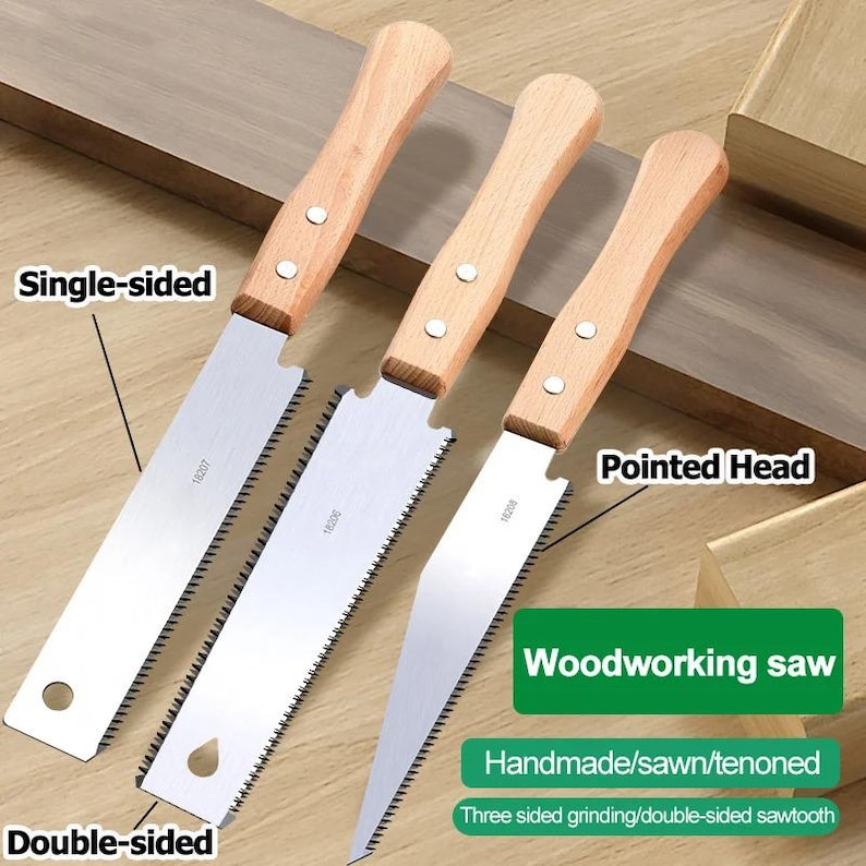 Japanese Hand Saw 6-inch Double-sided Saw Flexible Blade for ...