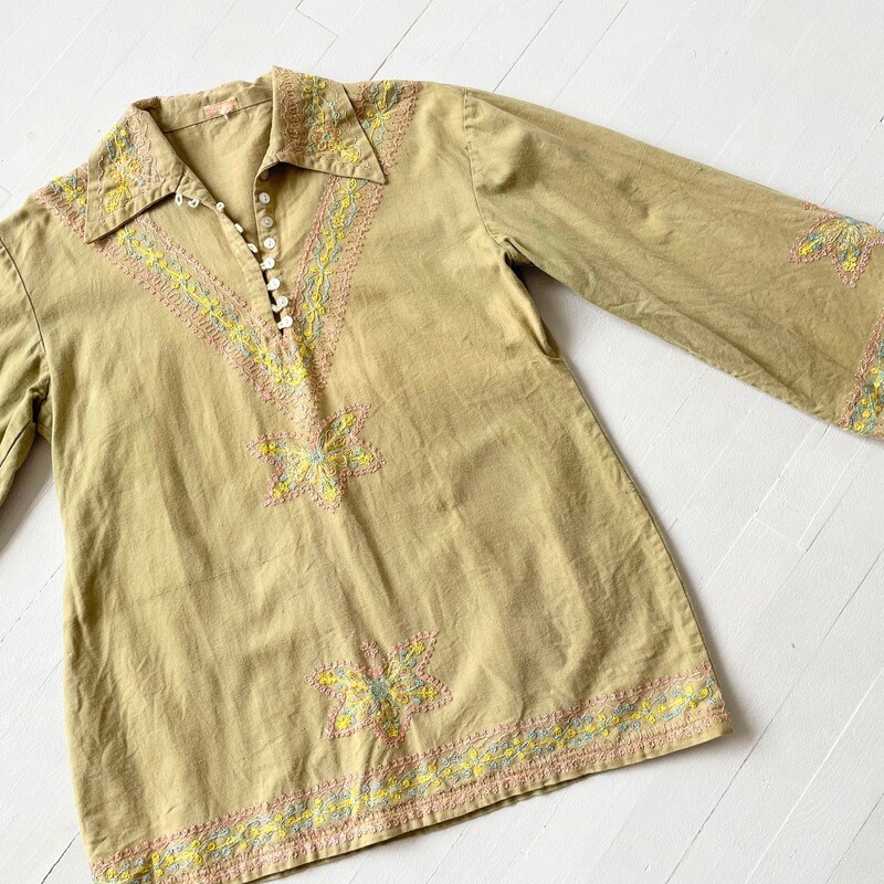 Embroidered Tunic - Etsy