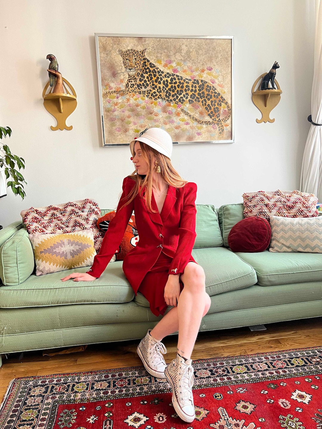 Thierry Mugler Red Shooting Star Suit - Etsy