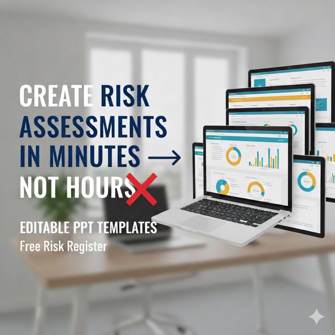 Risk Management Template Pack | Matrix + FREE Register (PPT) - Etsy ...