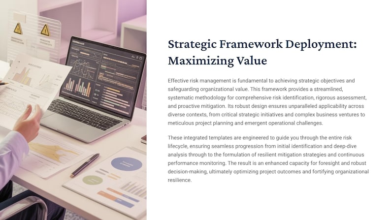 Risk Management Template Pack | Risk Matrix + FREE Risk Register PPT ...