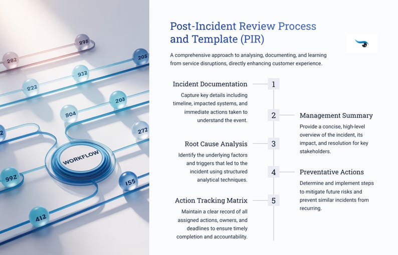 IT Post Incident Review Template | Root Cause Analysis (editable) - Etsy