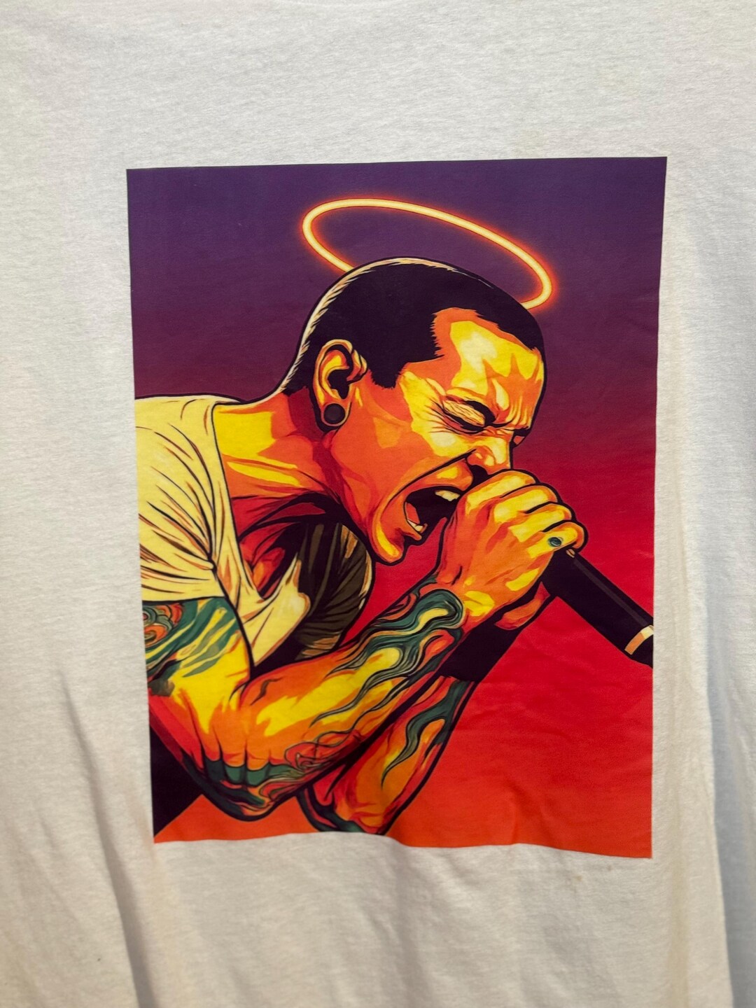 Linkin Park - Chester Bennington T-shirt 100% Cotton - Etsy