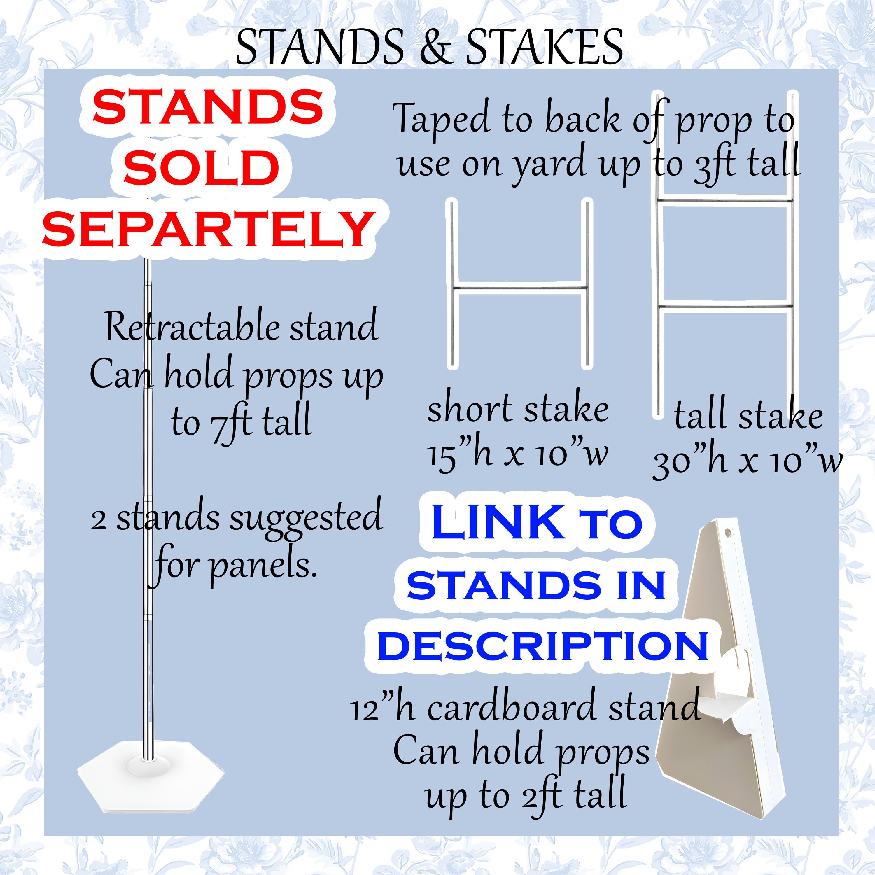 7.5FT Tall PINK CASTLE Backdrop Coroplast Plastic Props Cutouts Party ...