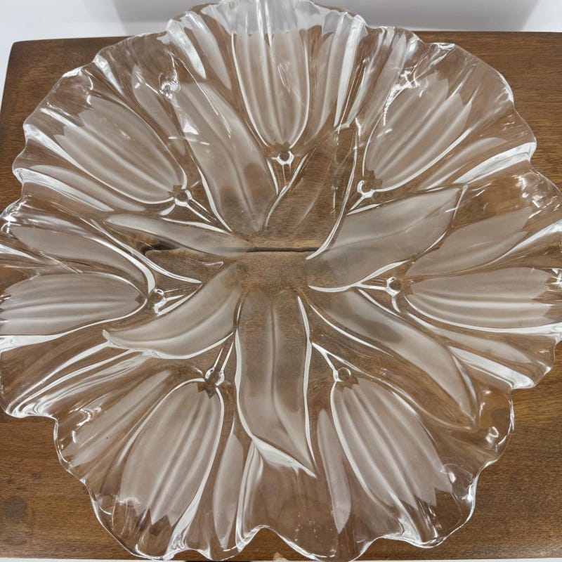 Mikasa Crystal Serving - Etsy