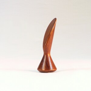 Mahogany Lamp Finial, Crescent Pattern, 3 Tall X 1.1 Dia - Etsy