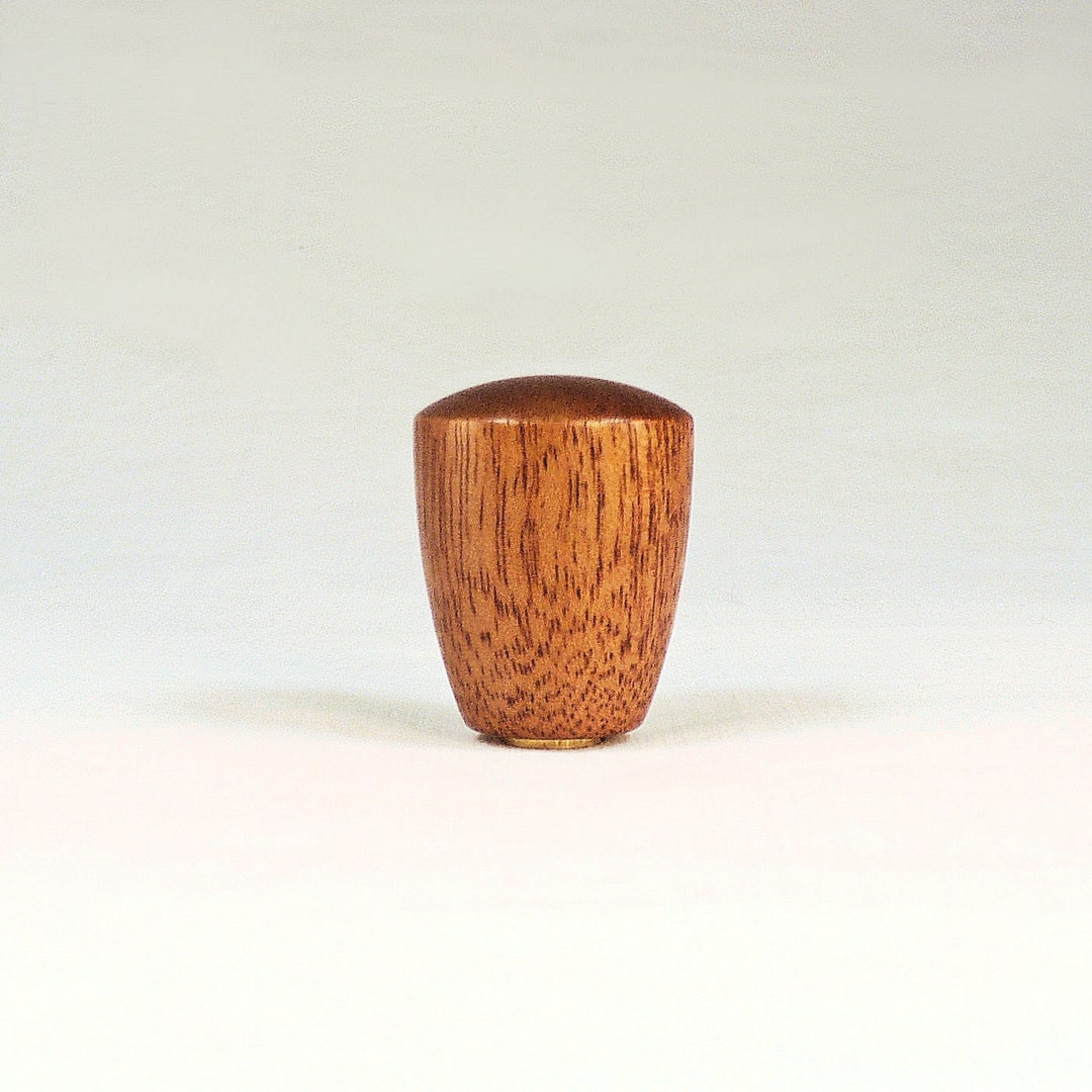 Lamp Shade Finial Table Lamp Finial Mahogany Dome Pattern 8, 1.3" Tall ...