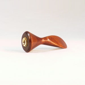 Mahogany Lamp Finial, Crescent Pattern, 3 Tall X 1.1 Dia - Etsy