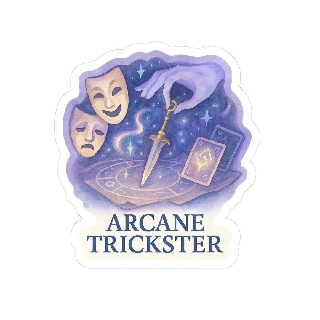 Arcane Trickster Sticker - Illusions, Mischief & Magical Mayhem for ...
