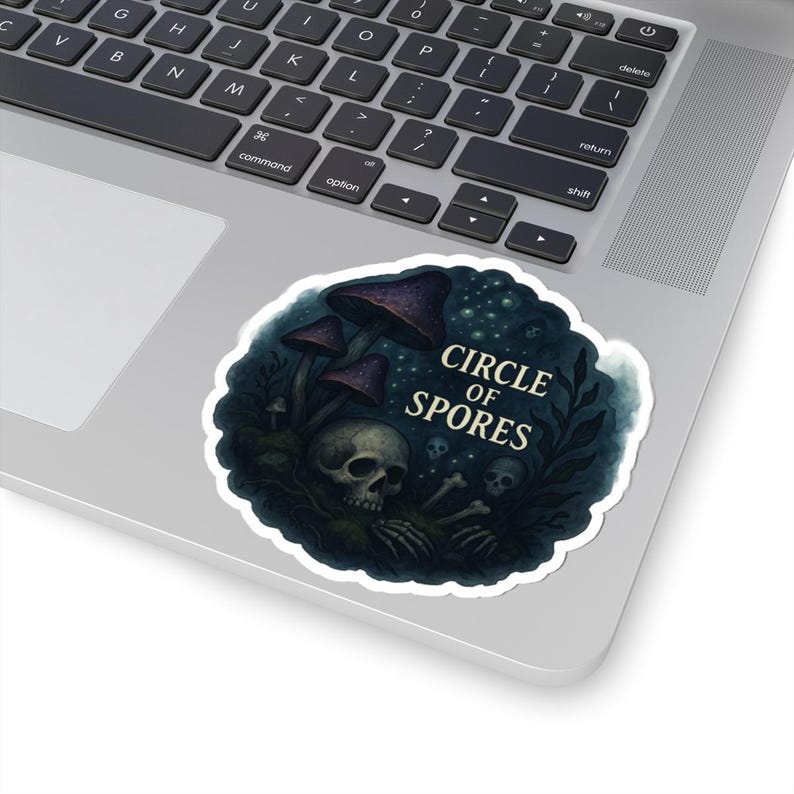 Circle of Spores Druid Sticker - Gothic Dnd Vinyl Sticker for Fungi ...