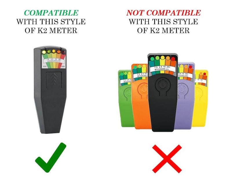 K2 EMF Meter Stand: Secure Snap-in Holder, Adjustable, Angled Viewing ...