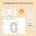 Tooth Fairy Pack - Printable Vector Files - Etsy