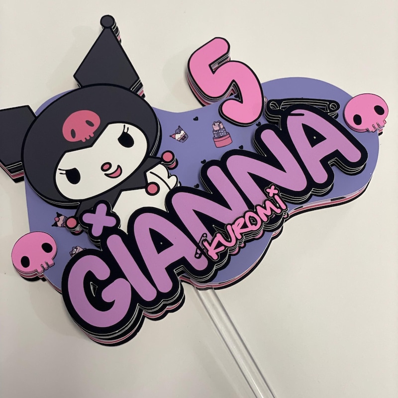 Kuromie Cake Toppers - Etsy