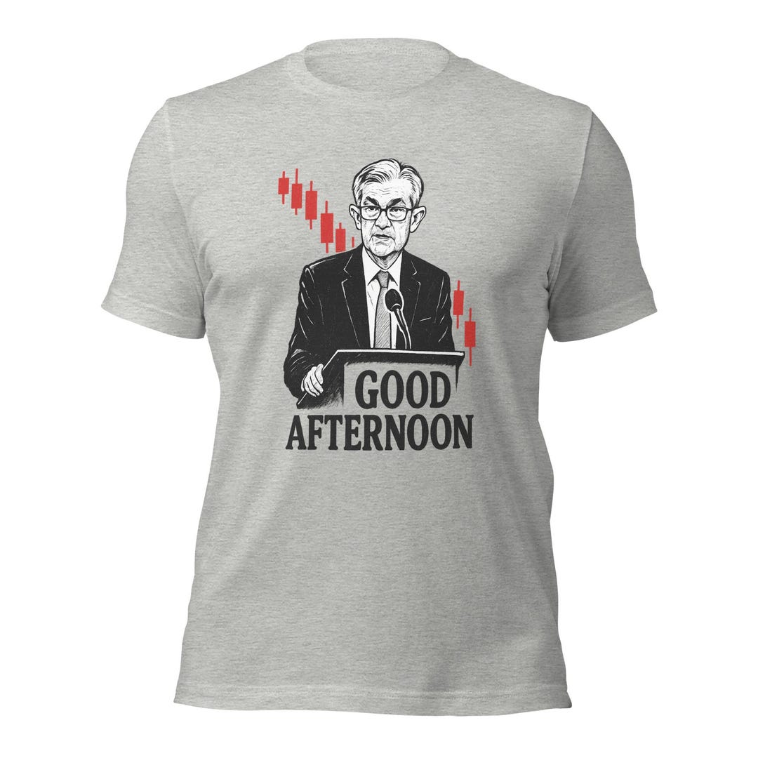 Jerome Powell Meme T-shirt: Funny Day Trader Gift - Etsy