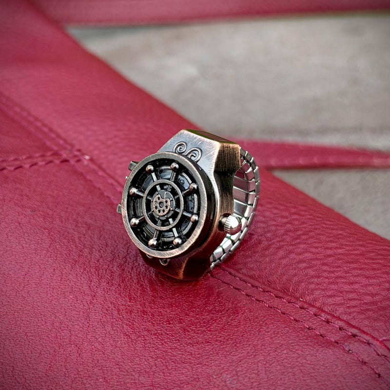 Watch Ring - Etsy UK