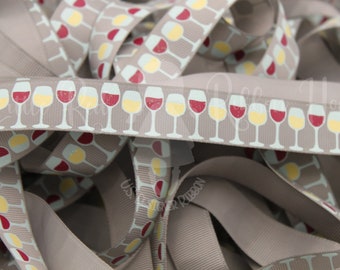 Wine Glass Ribbon | Etsy