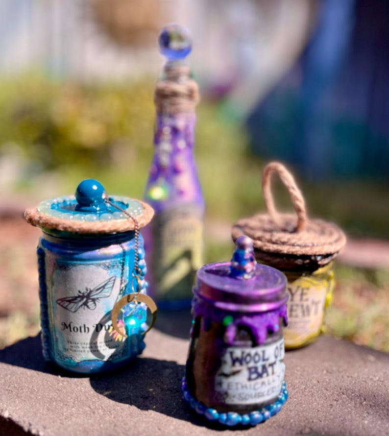 Apothecary Jar Moth Dust - Etsy