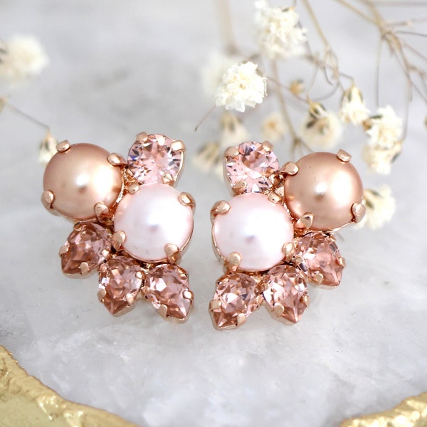 Rose Gold Pearls - Etsy
