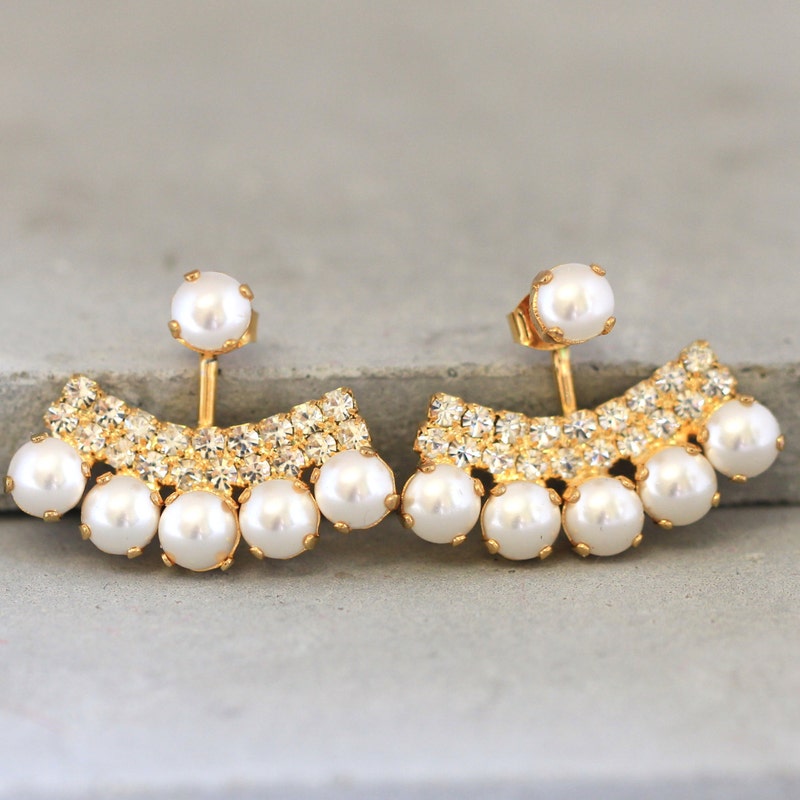 Pearl Ear Jacket - Etsy