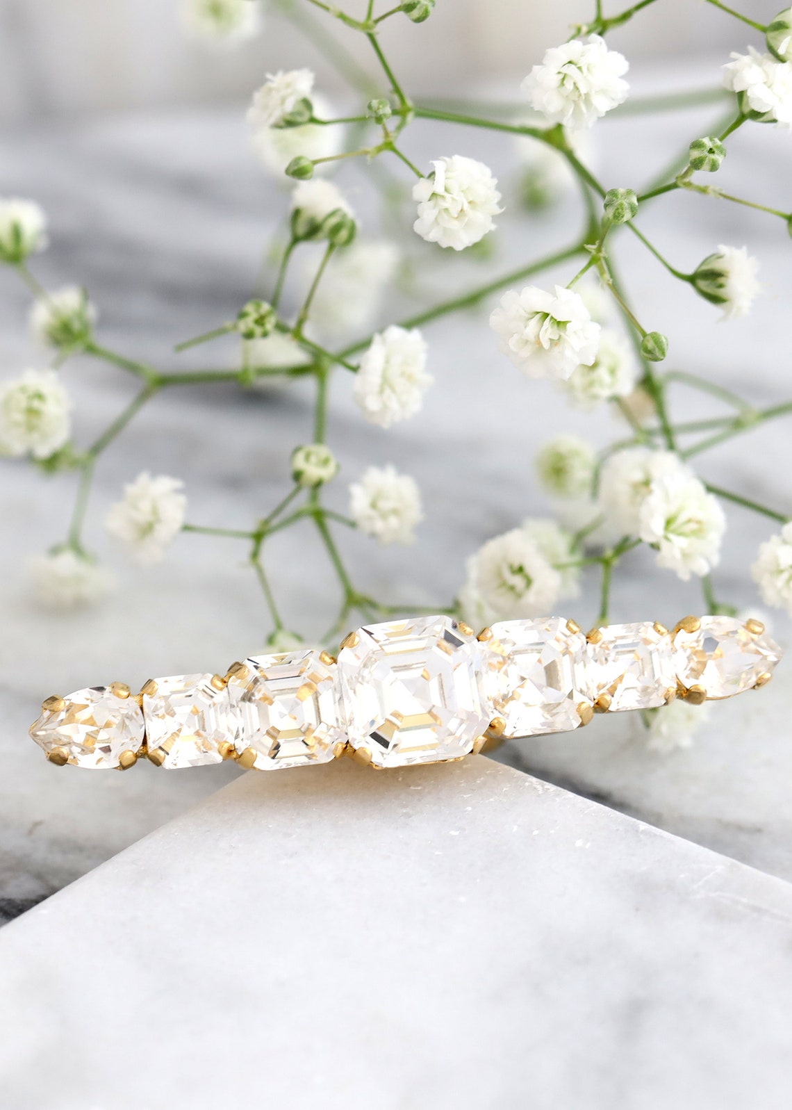 Statement Crystal Ring Crystal Cocktail Ring Clear Crystal - Etsy