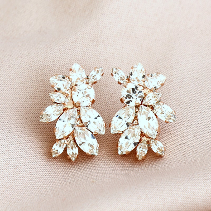 Cluster Earrings - Etsy