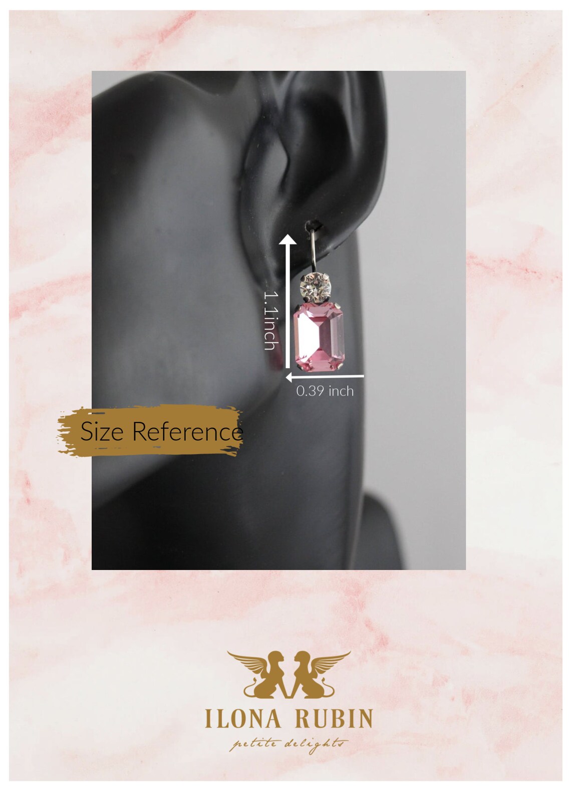 Hot Pink Drop Earrings Hot Pink Crystal Earrings Neon Pink - Etsy