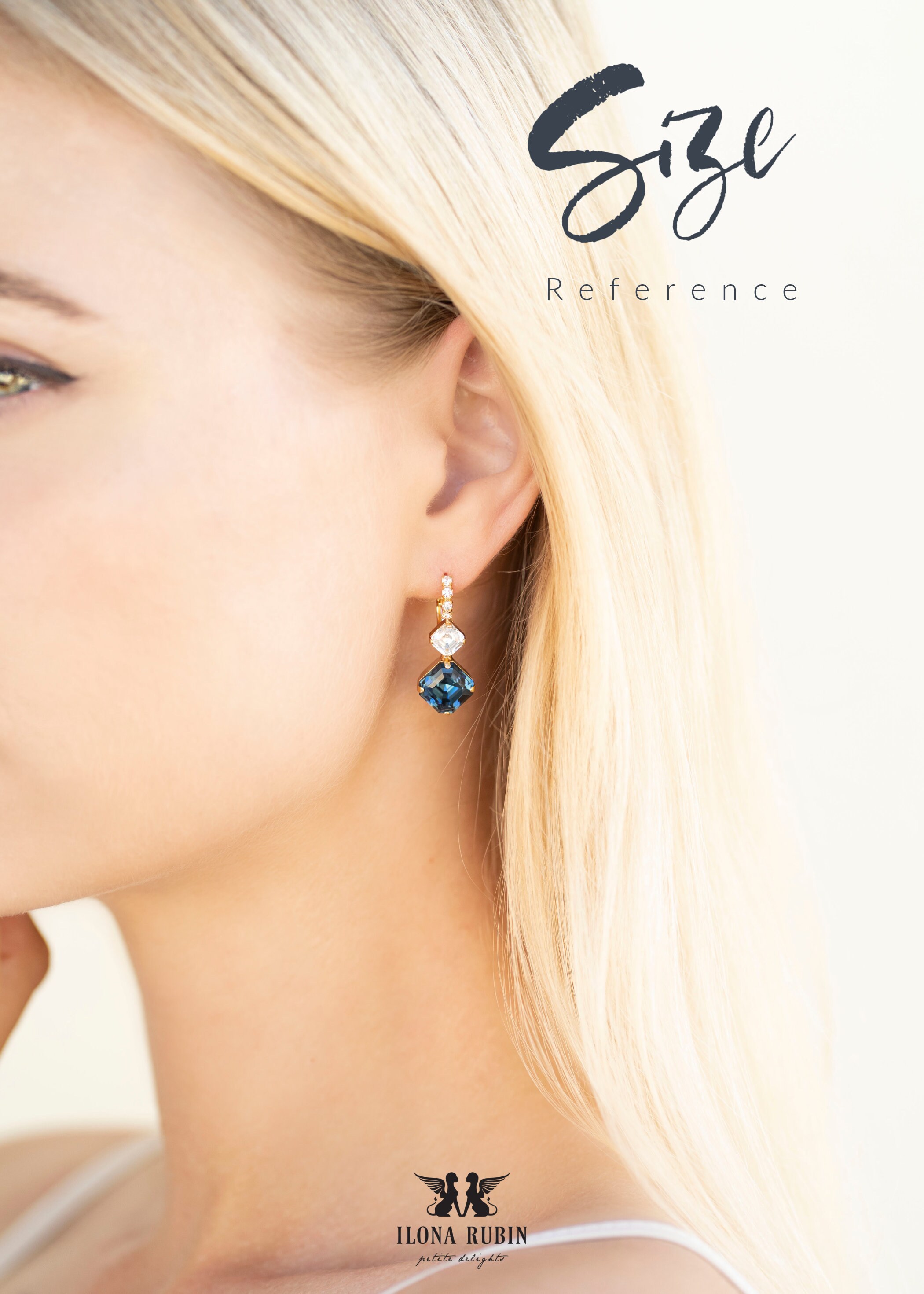 Blue Navy Earrings Bridal Blue Navy Crystal Earrings. Bridal | Etsy