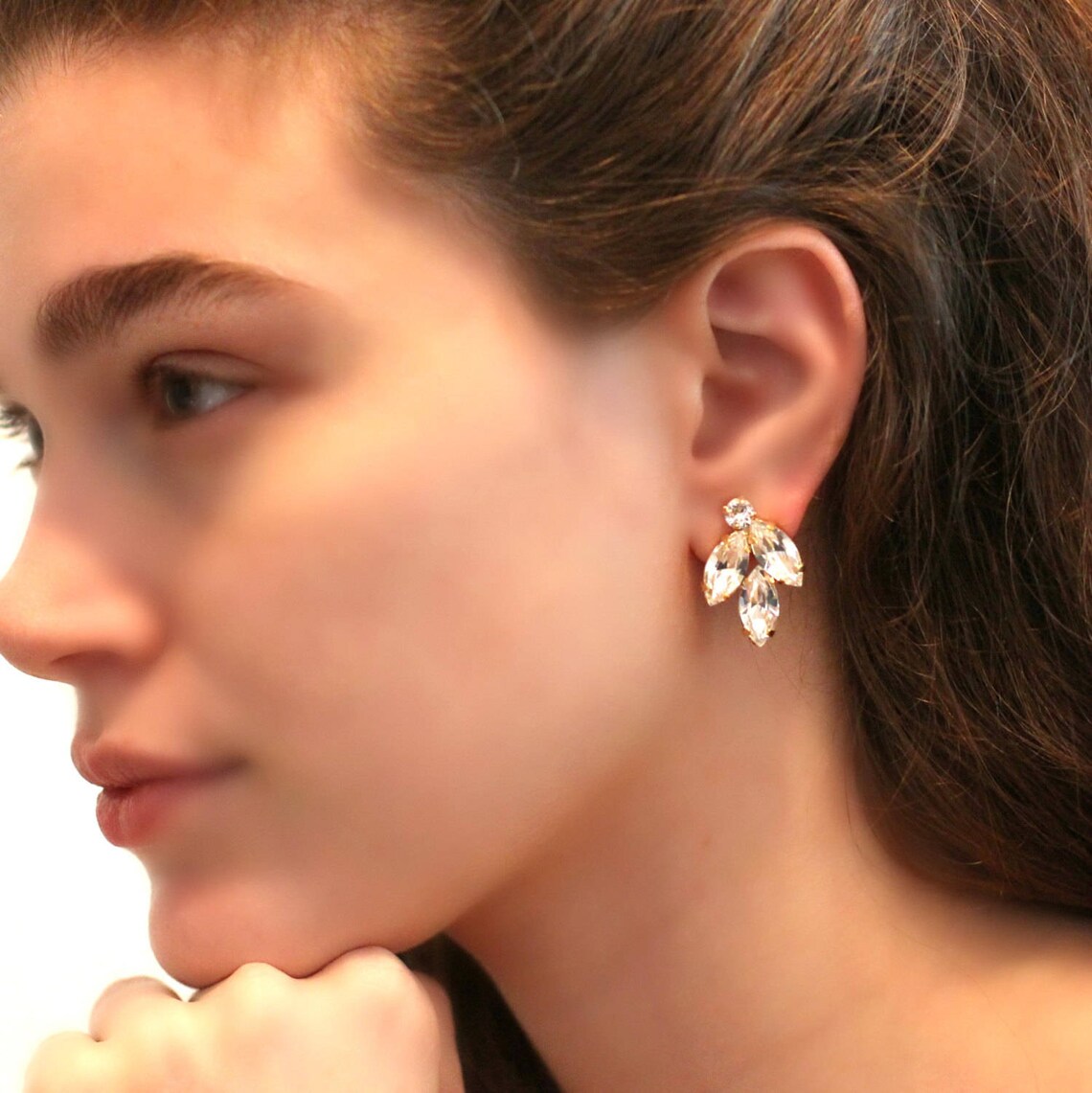 Multi Color Earrings Bridal Multi Color Earrings Purple - Etsy UK