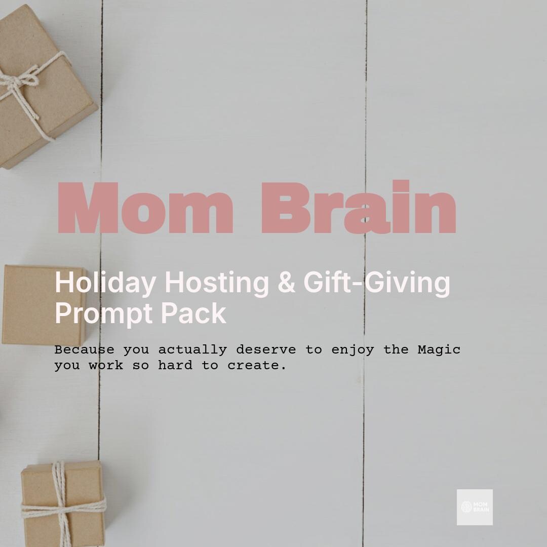 Holiday Hosting & Gift Giving Prompt Pack | Chatgpt AI Prompts | Mom ...