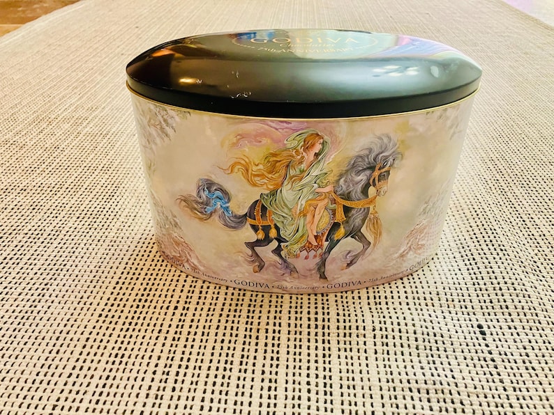 Godiva Chocolatier 2001 Limited Edition Winter Tin Box - Etsy