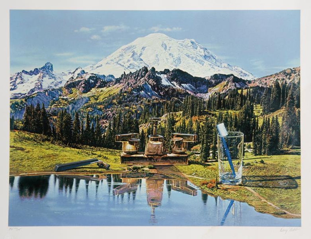 Doug Webb, Faucet, Screenprint, Signed and Numbered in Pencil - Etsy